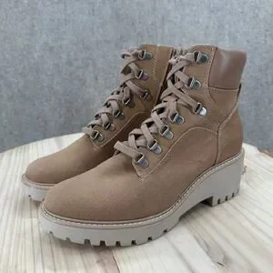 Dolce Vita | Shoes | Dolce Vita Hank Combat Boot Tan Canvas Croc ...